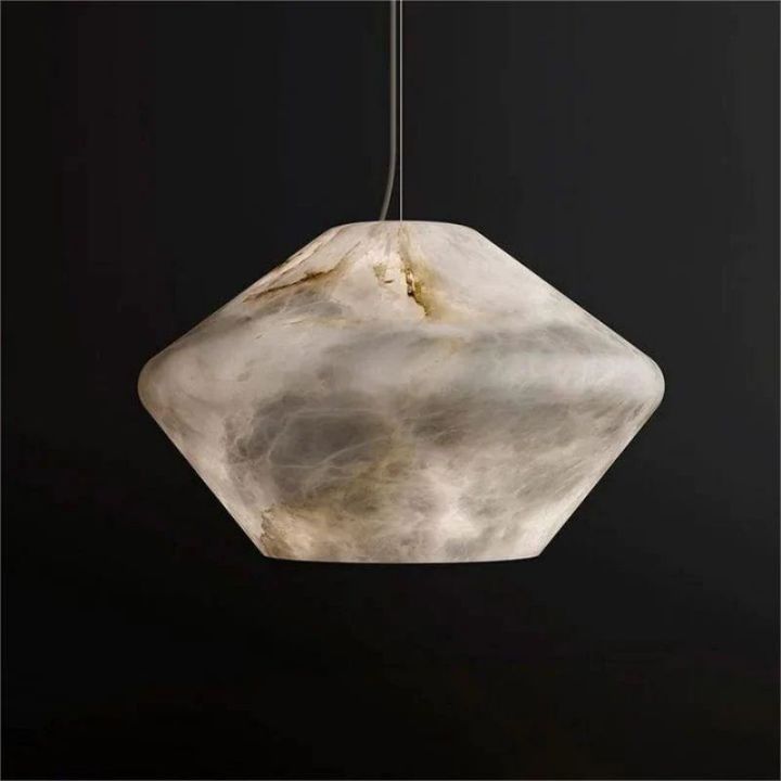 Alabaster Popular Pendant,Natural Stone Pendant Lights – Alleylighting