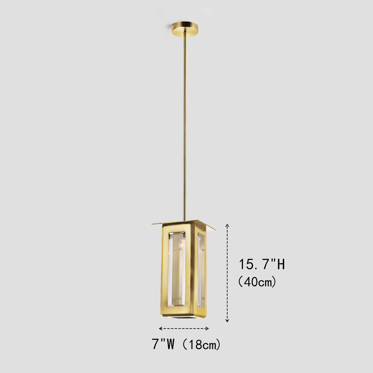 Cosmos Rectangle Pendant Light – Alleylighting