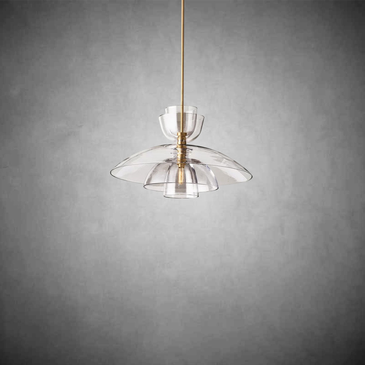 Blum Glass Cloche Grand Pendant – Alleylighting