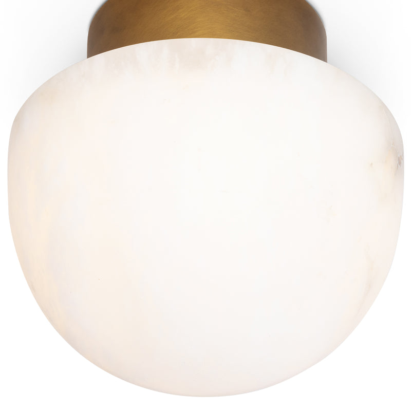 Parker Alabaster Flush Mount,alabaster lightings – Alleylighting