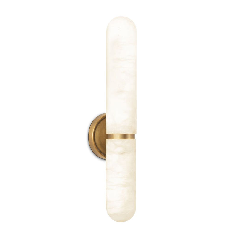Salon Alabaster Large Sconce,alabaster lightings,Bathroom sconce ...
